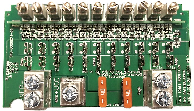 Fuse Block, 12 Volt DC, With 11 Position Circuit | Solo RV