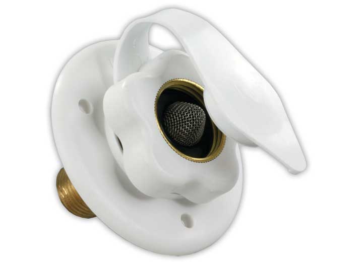 City Water Flange With Brass Check Valve | Solo RV