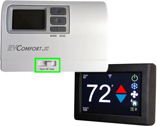 MICRO-AIR EasyTouch™ RV Thermostat, ASY-354C | Solo RV