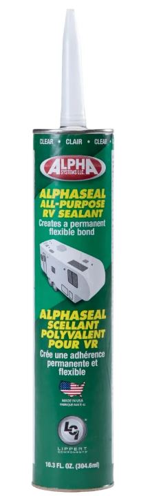 Alphaseal All-purpose Sealant, Clear | Solo RV