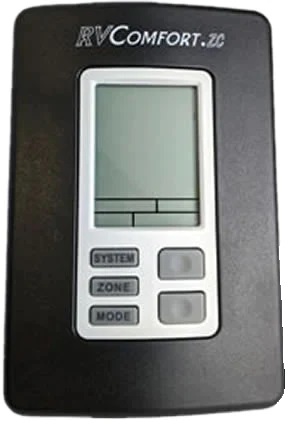 Coleman Mach 9 Series Multi Zone Control, RV COMFORT.ZC, Thermostat, Black | Solo RV