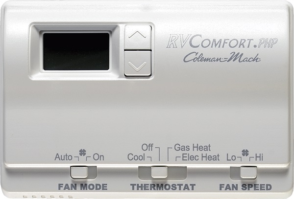 Coleman Mach, RV COMFORT.PHP, Two Stage, Thermostat, White | Solo RV